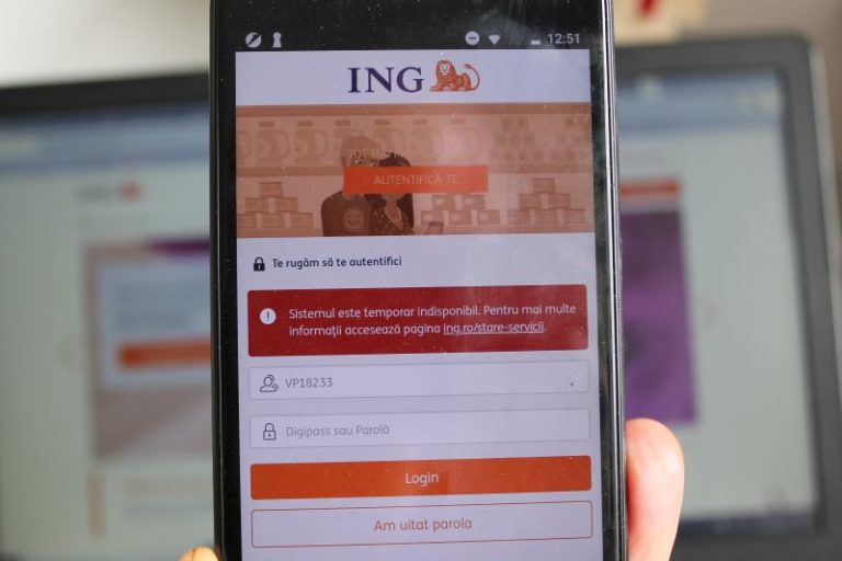 A cazut iar sistemul informatic al ING Bank: Home Bank, aplicatia de ...